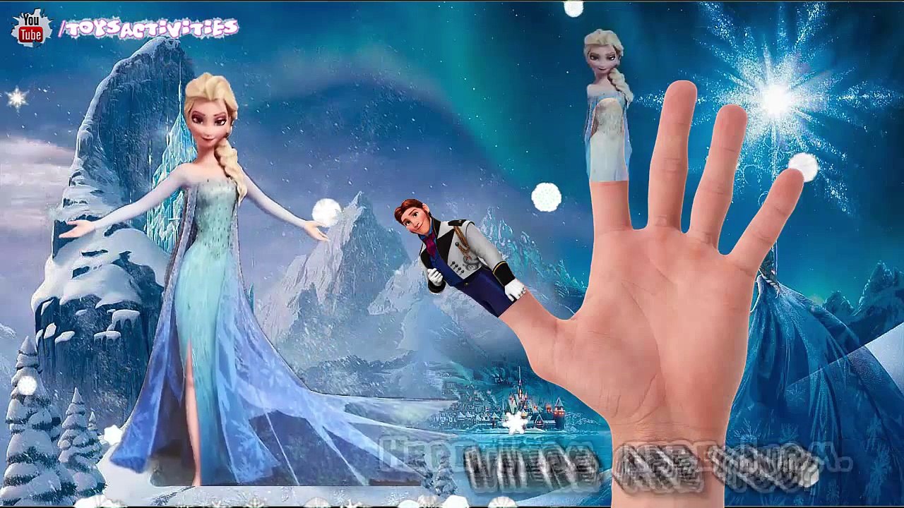 Disney Frozen Finger Family Collection Disney Frozen Finger Family ...