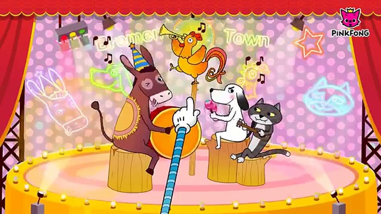 The Bremen Town Musicians | Fairy Tales | Musical | PINKFONG Story Time ...
