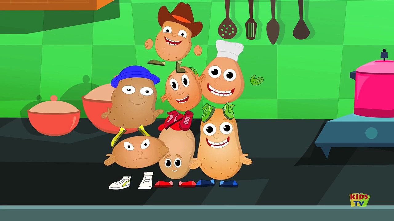 Potato Song | One Potato, Two Potatoes | Childrens Songs And Nursery ...