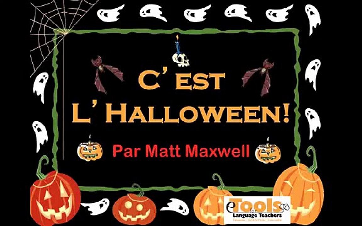 C'est l'halloween, Matt Maxwell - video Dailymotion