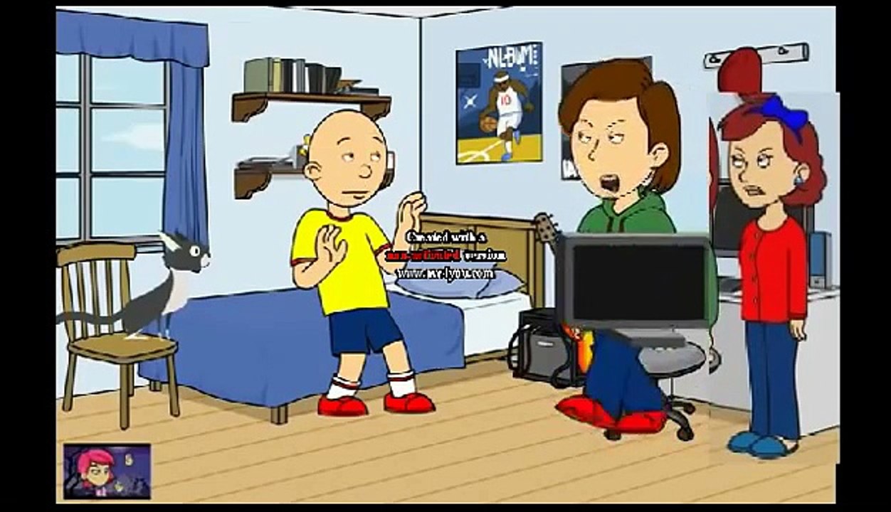 Caillou Makes A Goanimate Account While Grounded (remake) - Dailymotion ...