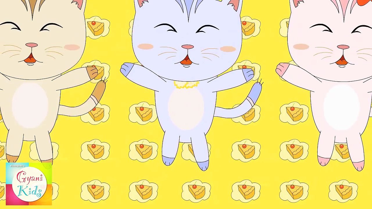 Three Little Kittens Nursery Rhyme Animation Rhymes Songs For Children ...