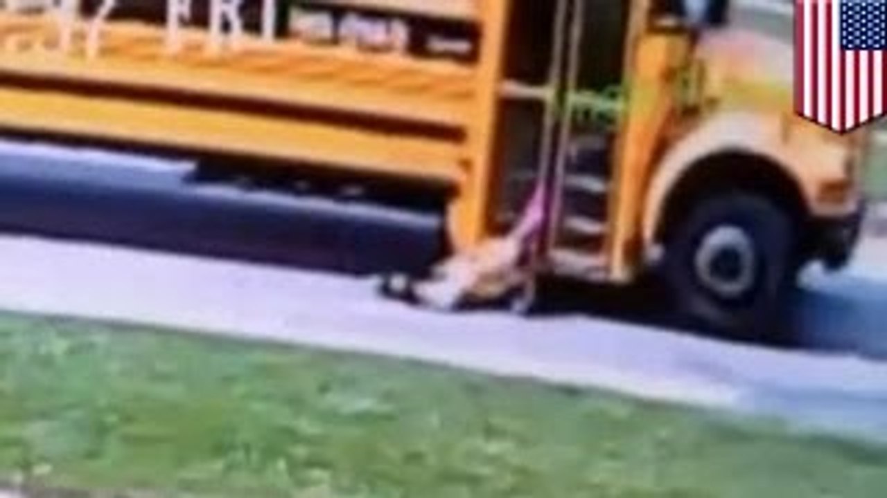 School bus accident: girl dragged at least 100 ft after her backpack ...
