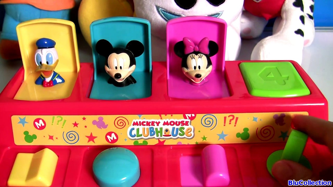 Learn Colors with Disney Baby Mickey Mouse Clubhouse Pop Up Pals Slime ...