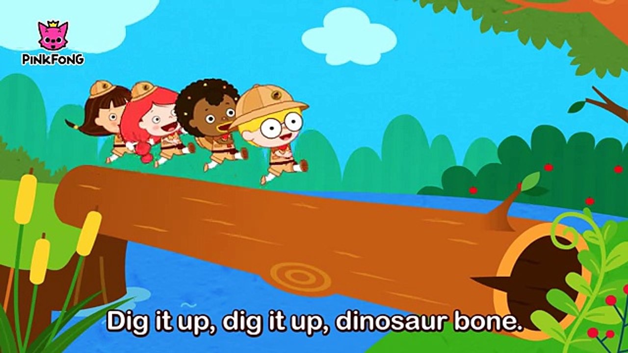 Dig It Up - Dinosaur Songs - PINKFONG Songs for Children – Видео ...