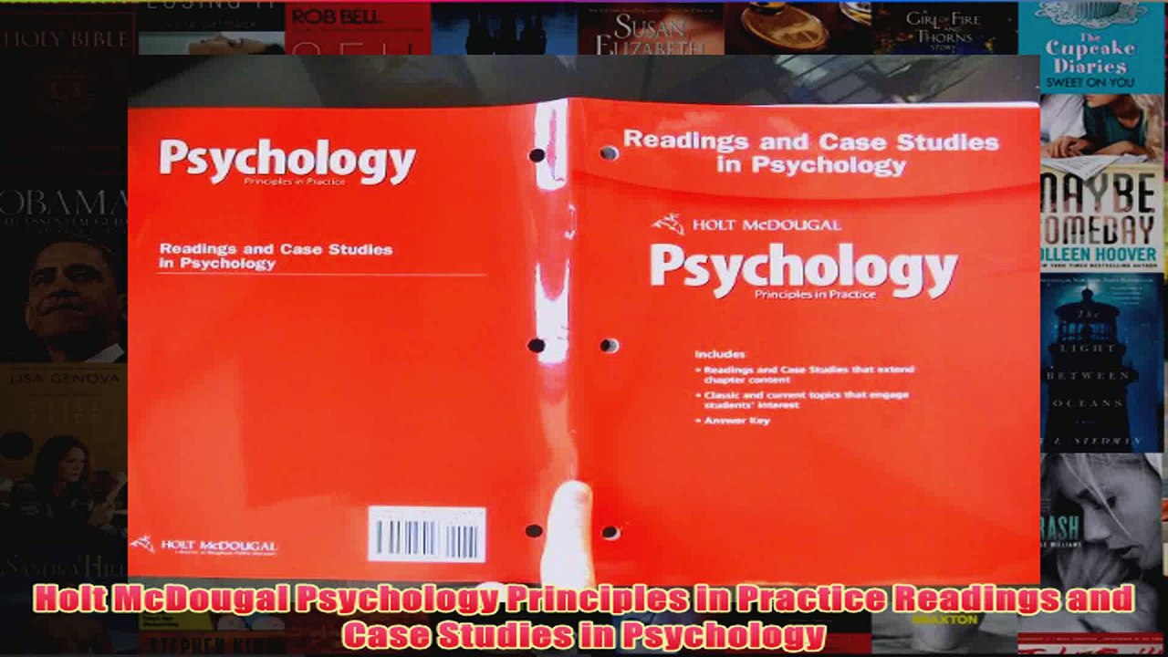 Download PDF Holt McDougal Psychology Principles in Practice Readings ...