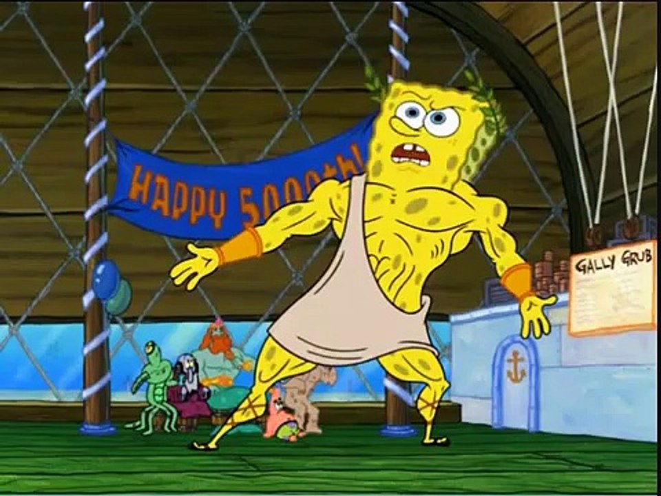 The Clash of Triton: SpongeGod SpongeBob Video - Dailymotion Video