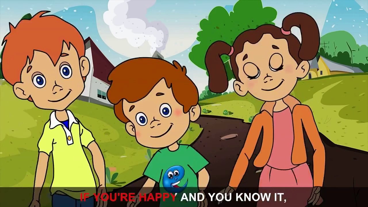 If You Are Happy and You Know It Clap Your Hands (with lyrics) - Vidéo ...