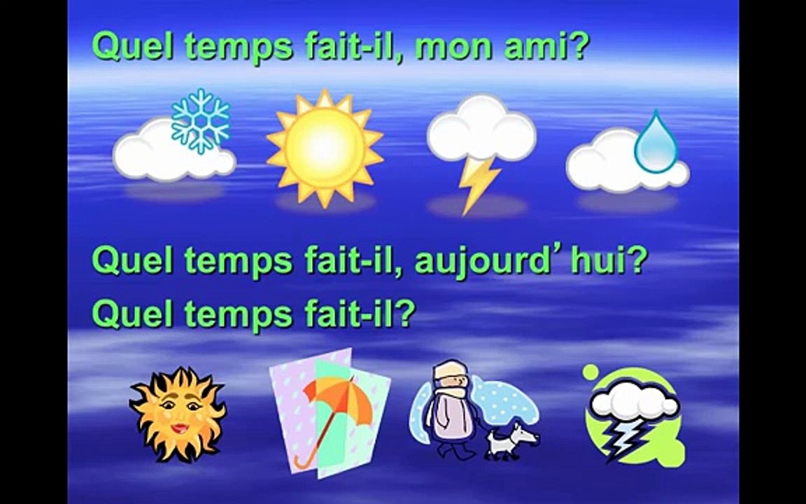 Quel temps fait-il? Alexandre - video Dailymotion