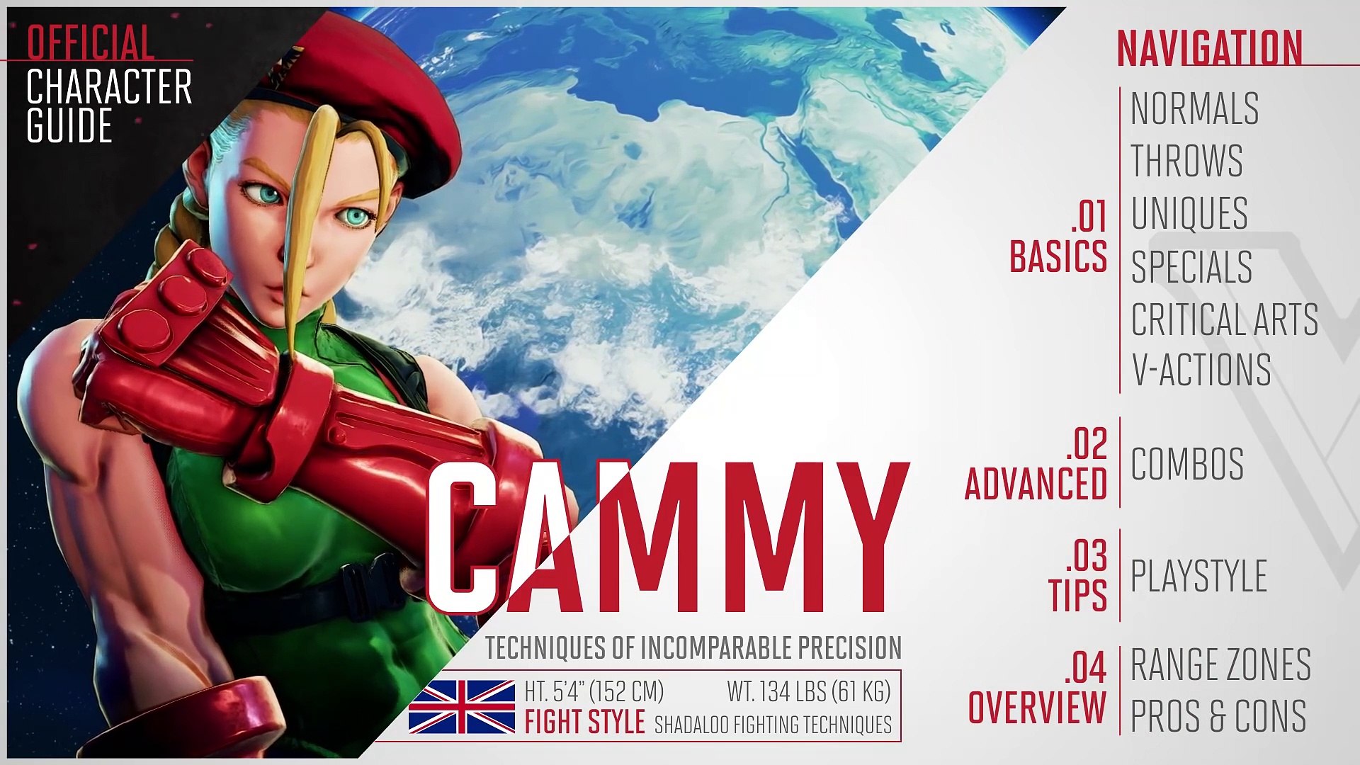 Street Fighter Characters Cammy