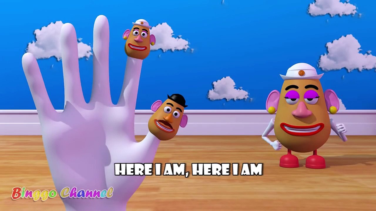 Potato Head Toy Story Finger Family | 3D Animation In HD From Binggo ...