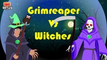 Epic Finger Family Battles Grim Reaper Vs Vampire | Finger Family ...