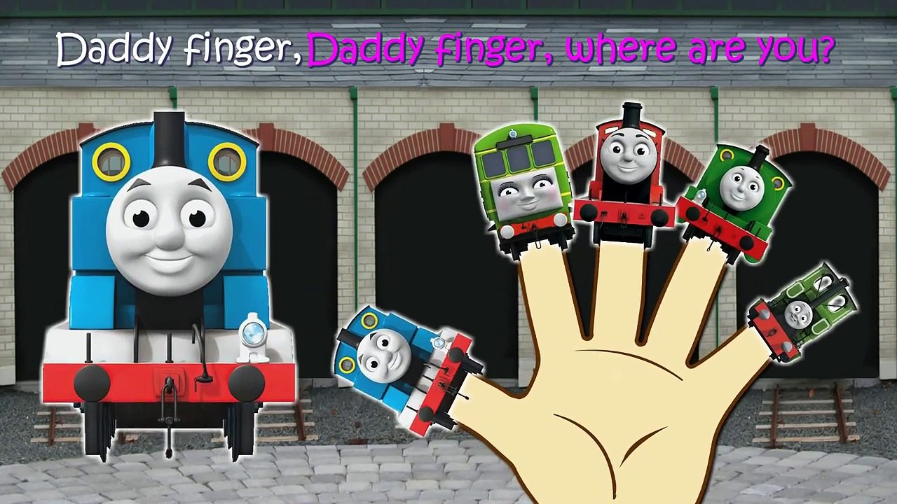 Thomas the Train Finger Family Nursery Rhymes Lyrics – Видео Dailymotion