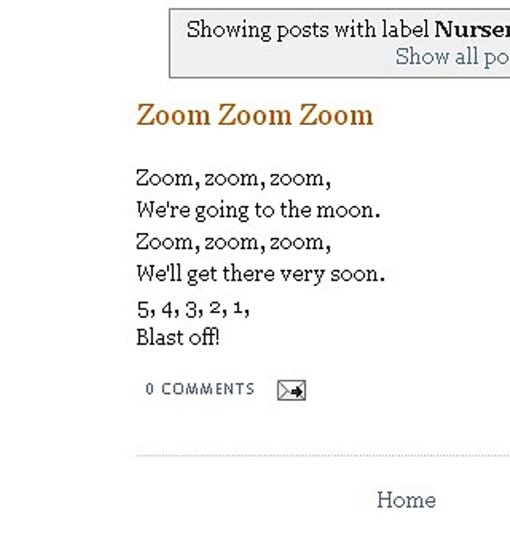 Rhyming Poems About The Moon