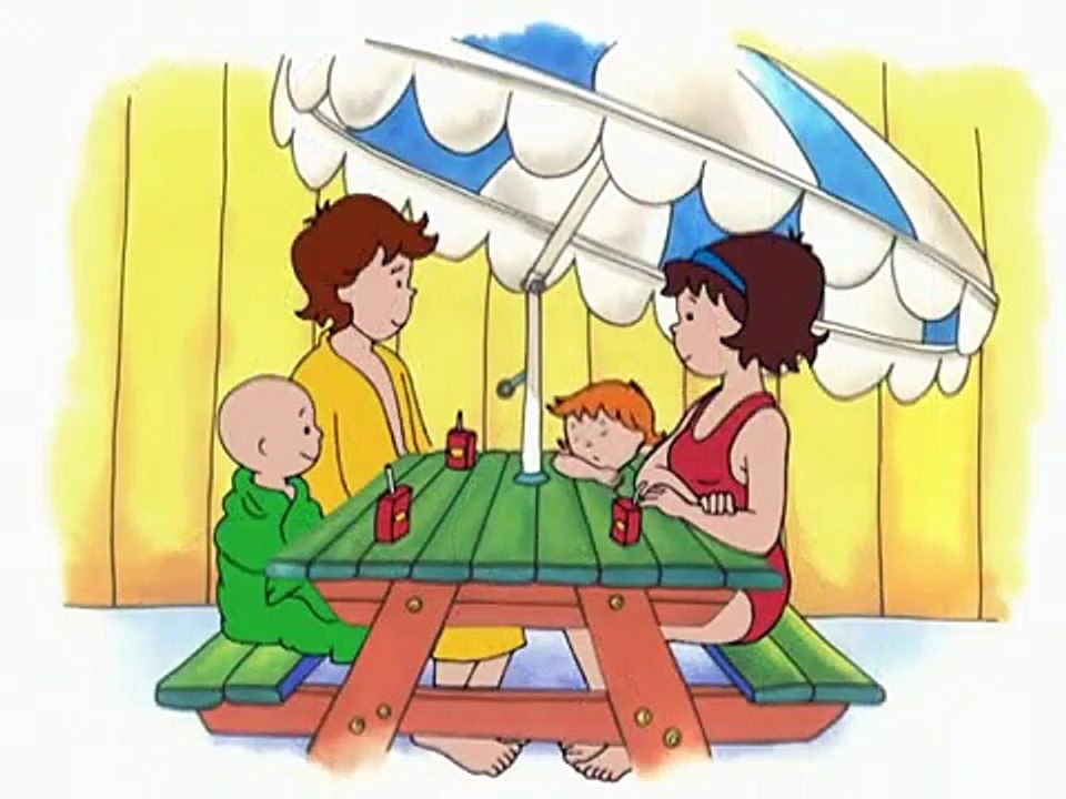 Caillou - Caillou Learns to Swim (S01E35) – Видео Dailymotion
