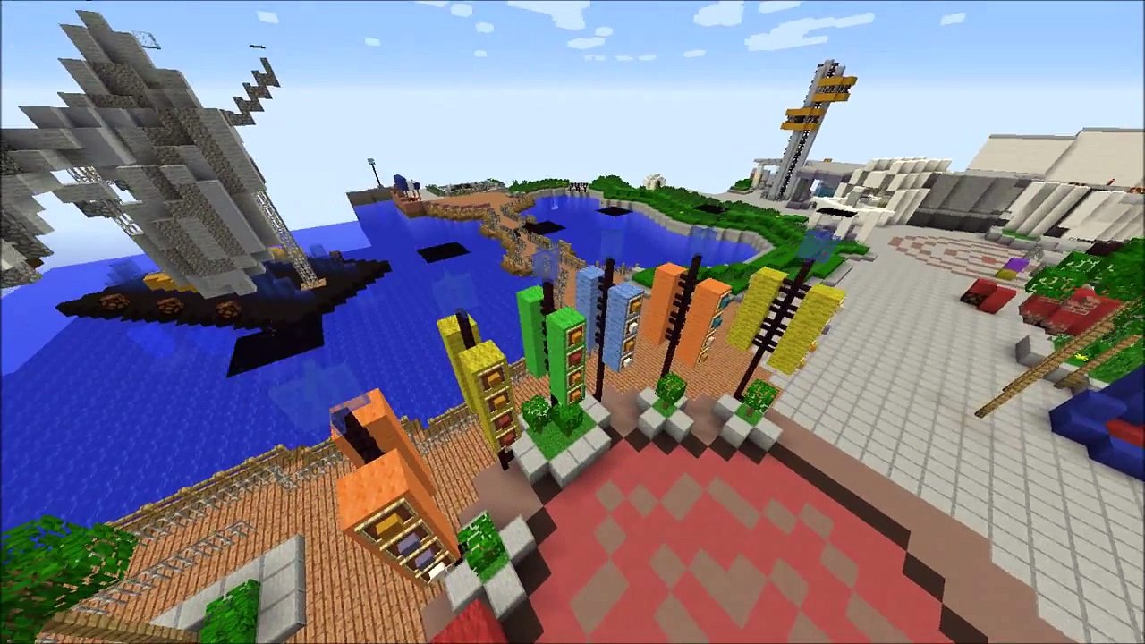 The Simpsons Ride and ET Ride In Minecraft! (TCM Gaming) – Видео ...