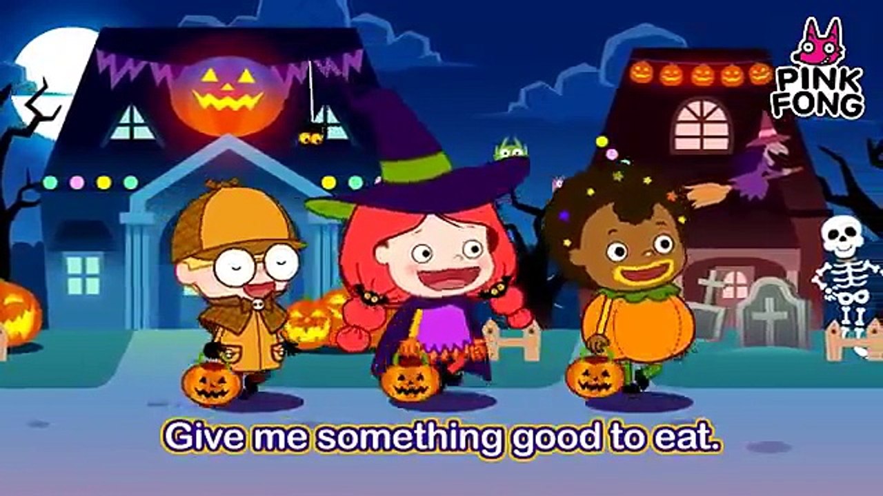 Knock Knock Trick or Treat | Halloween Songs | PINKFONG Songs for ...