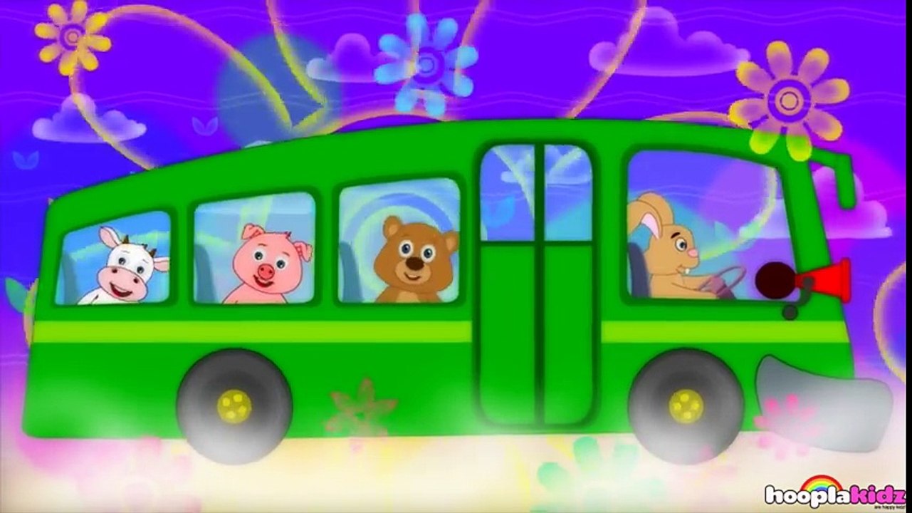 Wheels On The Bus Nursery Rhymes Compilation All Versions of Bus Songs ...