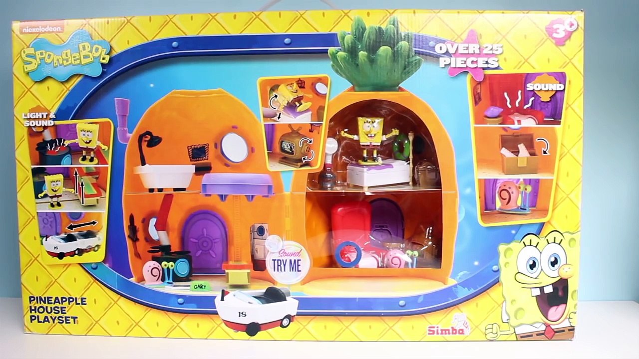 SpongeBob House SpongeBob SquarePants Pineapple House Playset Bob ...