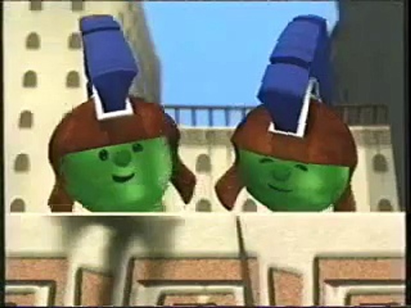 Veggietales Josh And The Big Wall Vhs