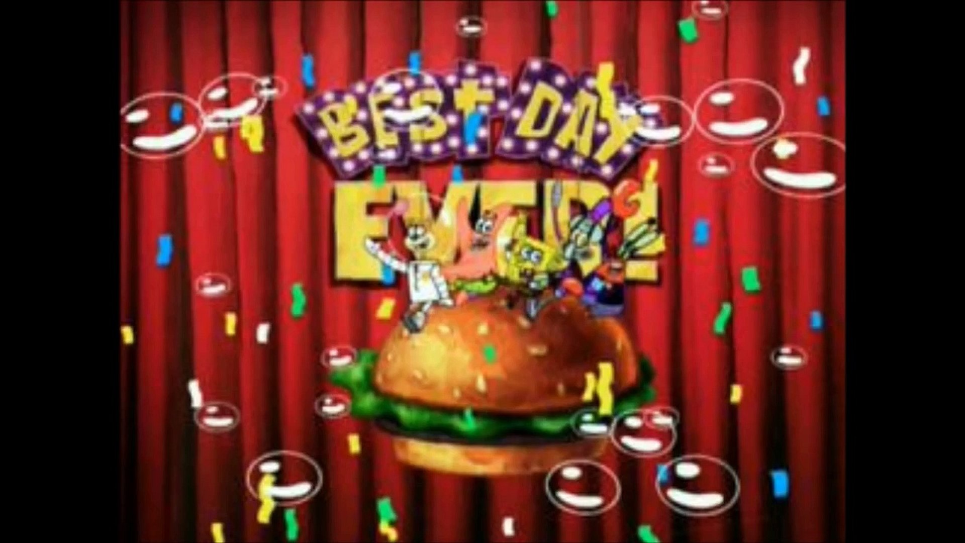 Spongebob Best Day Ever Lyrics