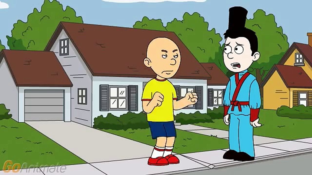 caillou grounds thomas the train and gets grounded - video Dailymotion