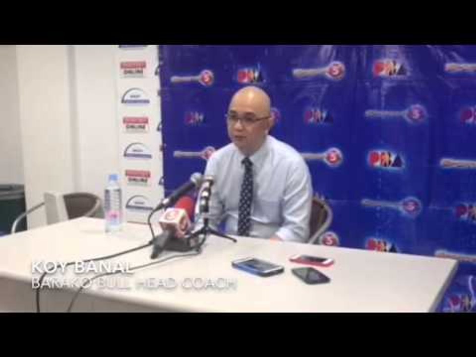 PBA post-game interview with Barako coach Koy Banal after win over Rain ...