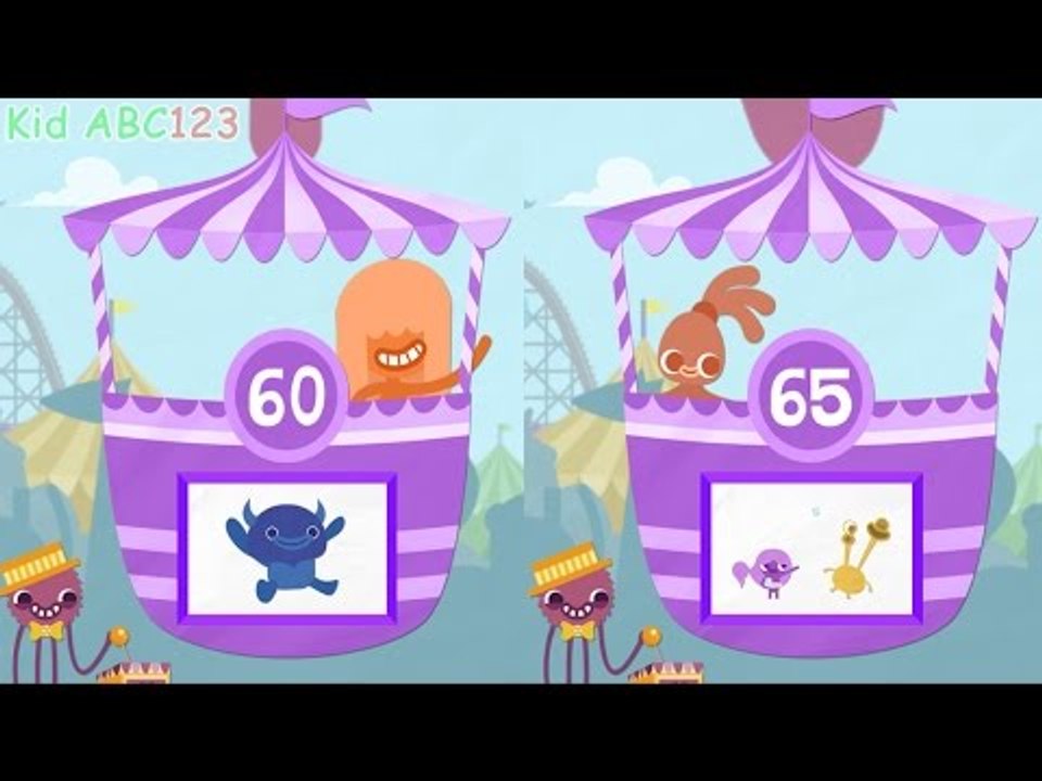 Endless Number counting 60 to 65 - Learning 123 NUMBER for Kids - video ...