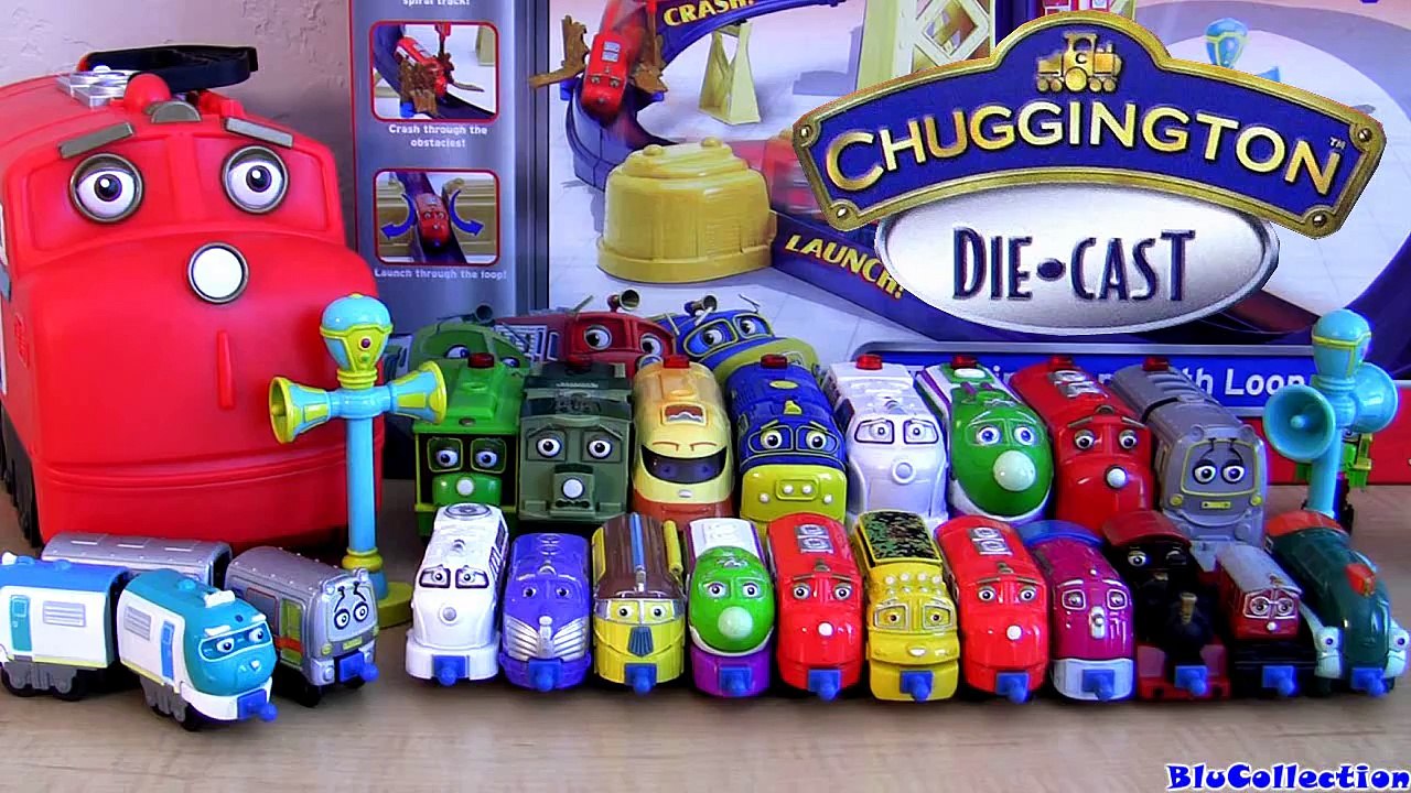 6 Chuggington diecast Brewster, Chatsworth, Zephie, Dunbar, Harrison ...