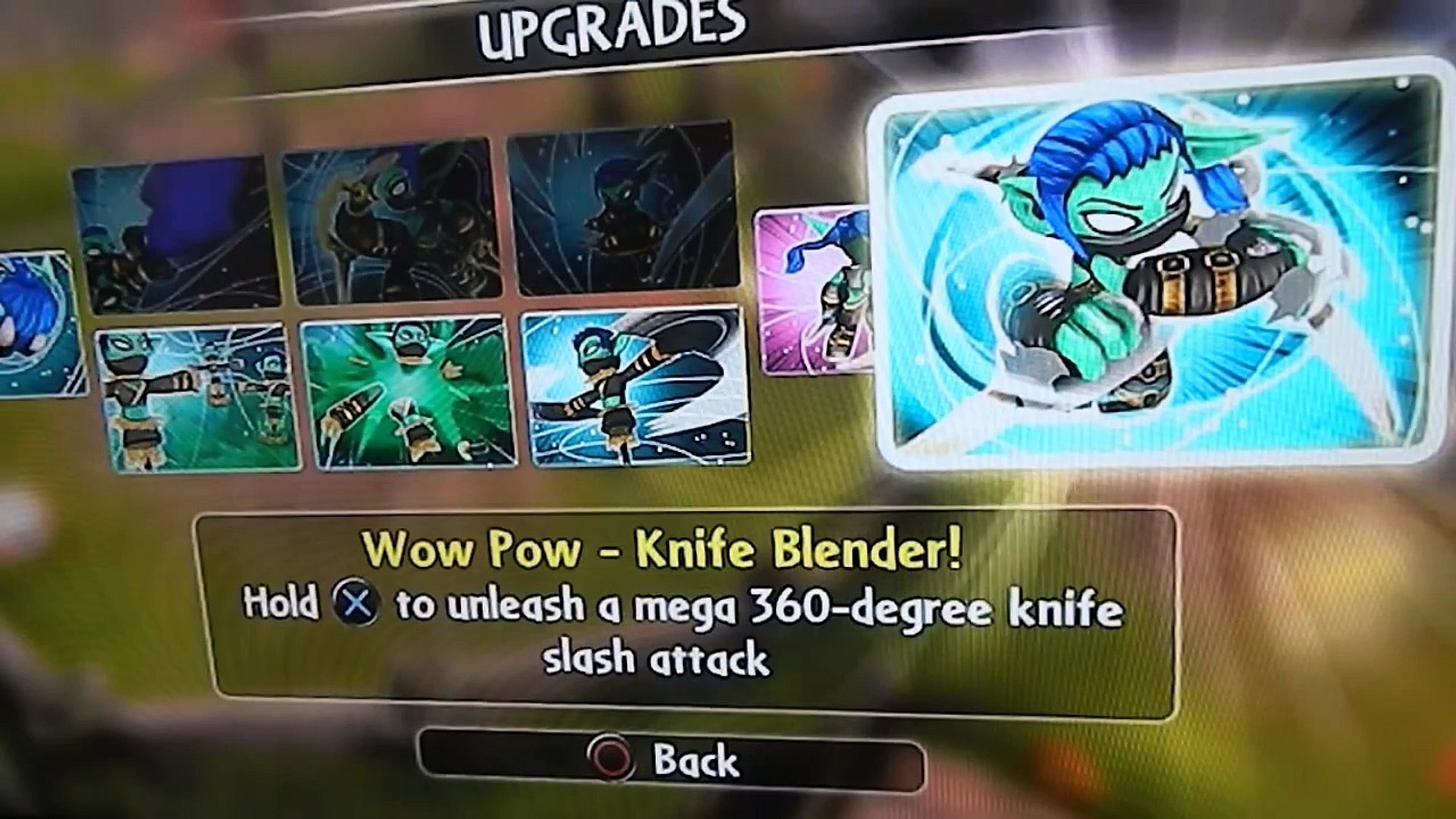 All Skylander Upgrades