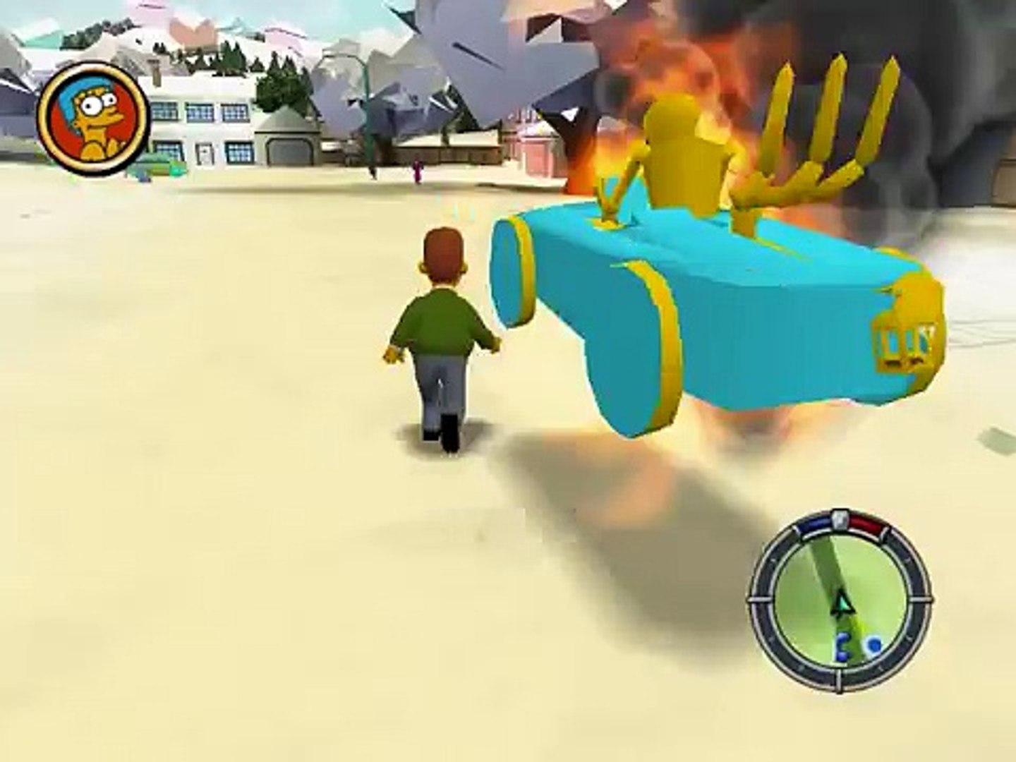 Simpsons Hit And Run Rocket Car Location - missyellow