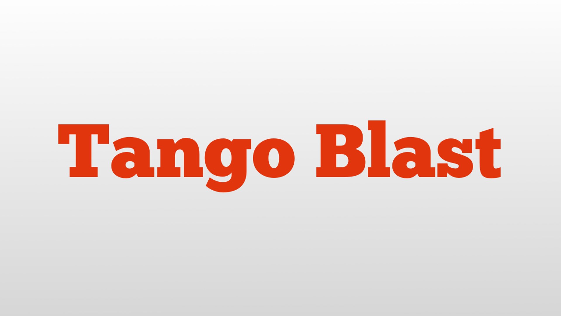 Tango Blast Logo