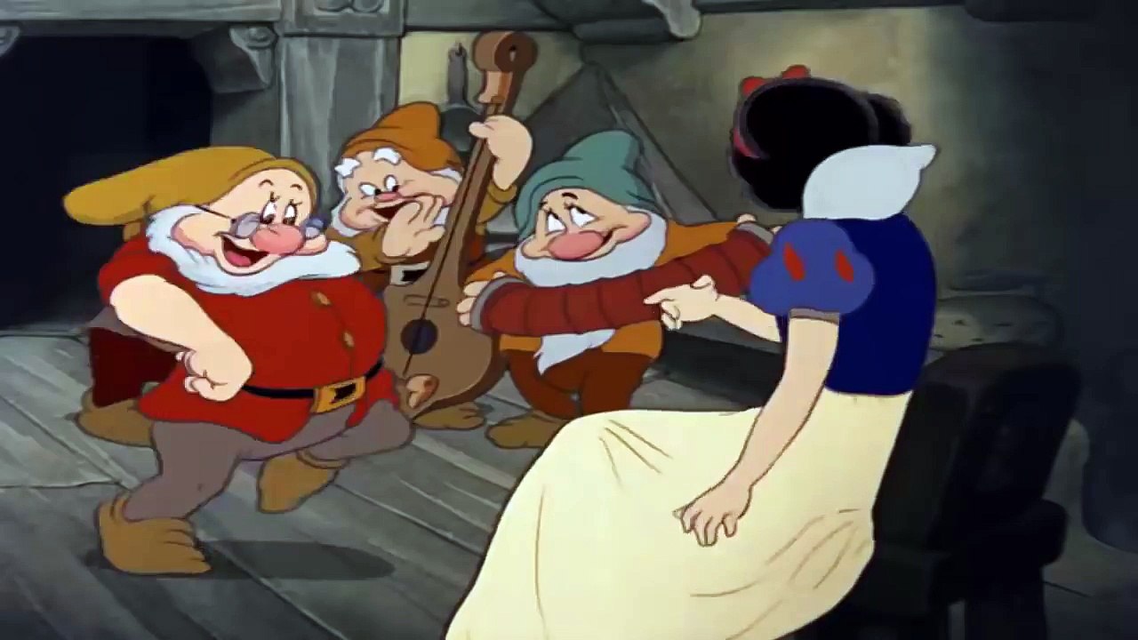 Snow White and the Seven Dwarfs - The Silly Song 2 part HD – Видео ...
