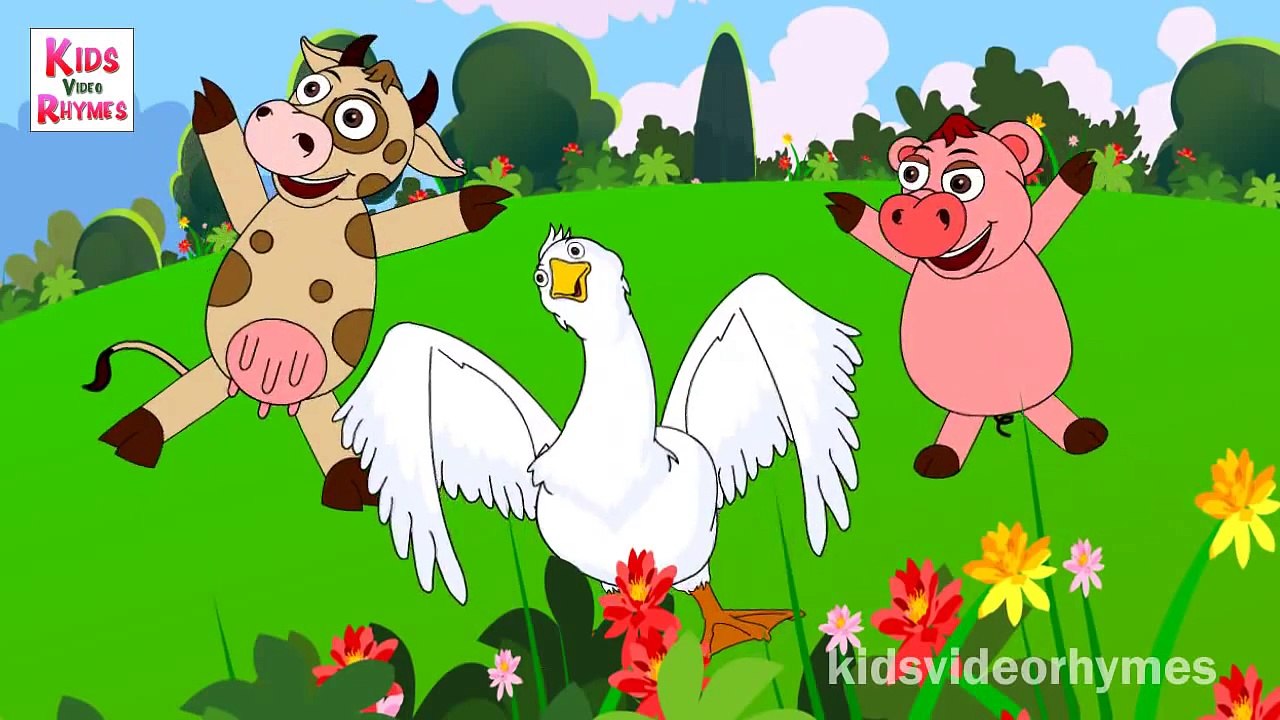 Old MacDonald Had a Farm Nursery Rhyme with Lyrics HD Rhymes Song for ...