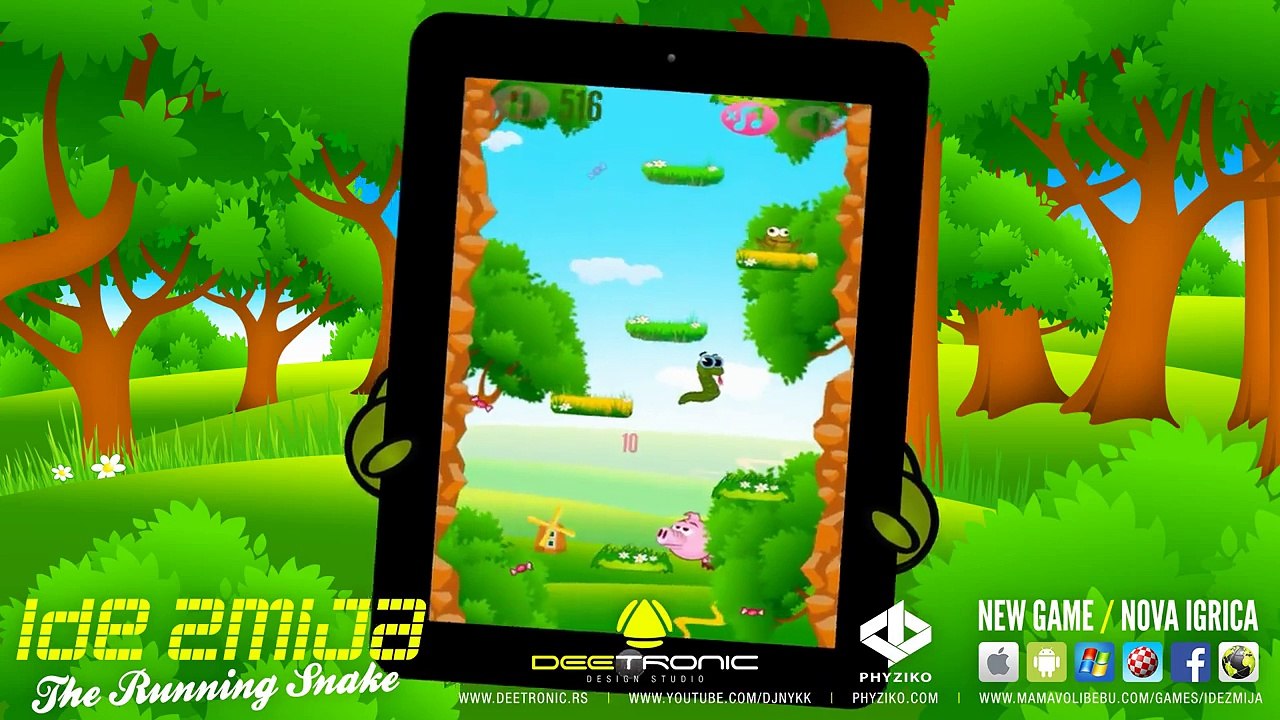 Running Snake (Ide Zmija) FREE GAME Trailer 2014 – Видео Dailymotion