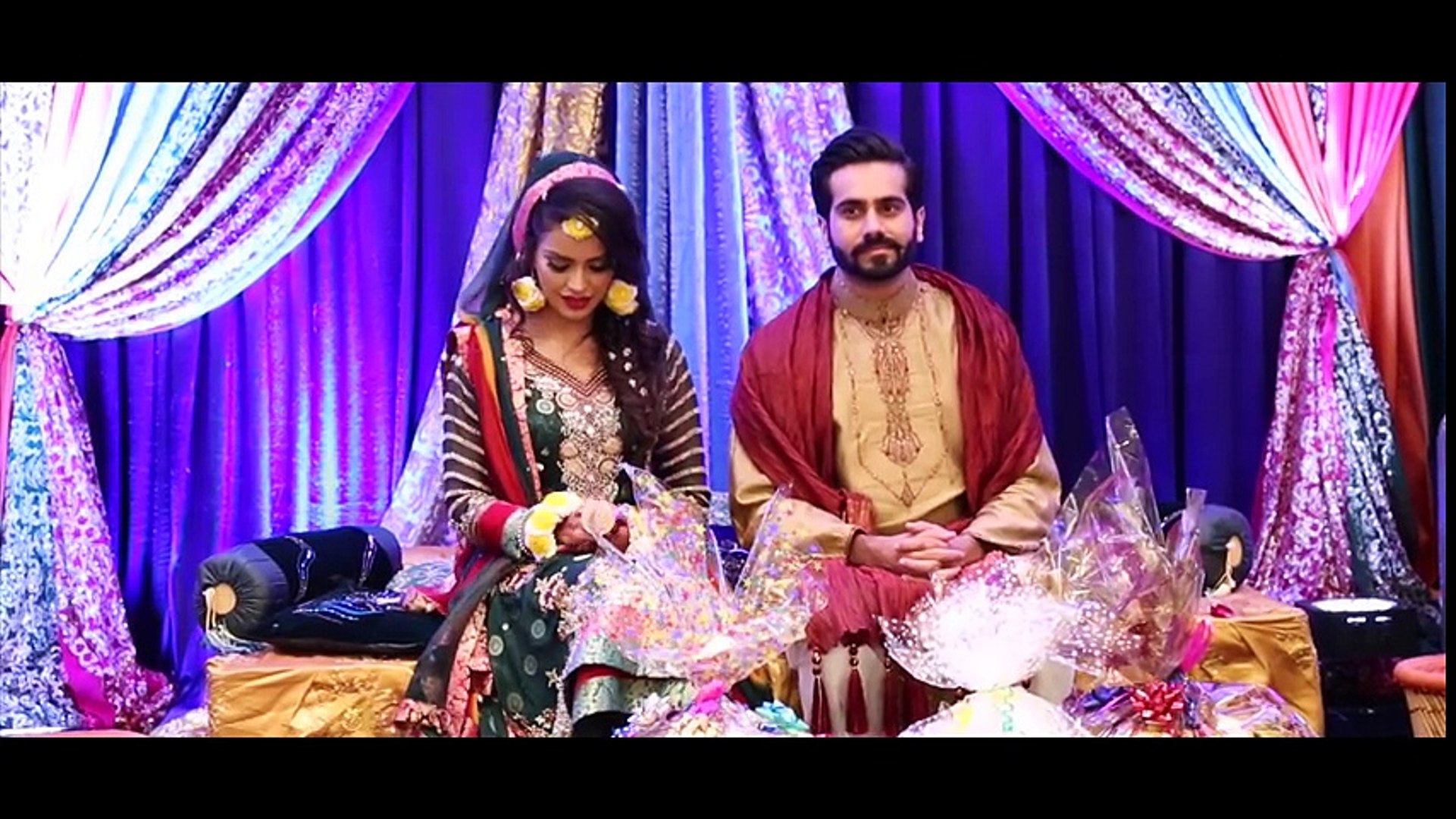 Saima Pakistani Actress Wedding Komal Rizvi Radiates With Joy At Her