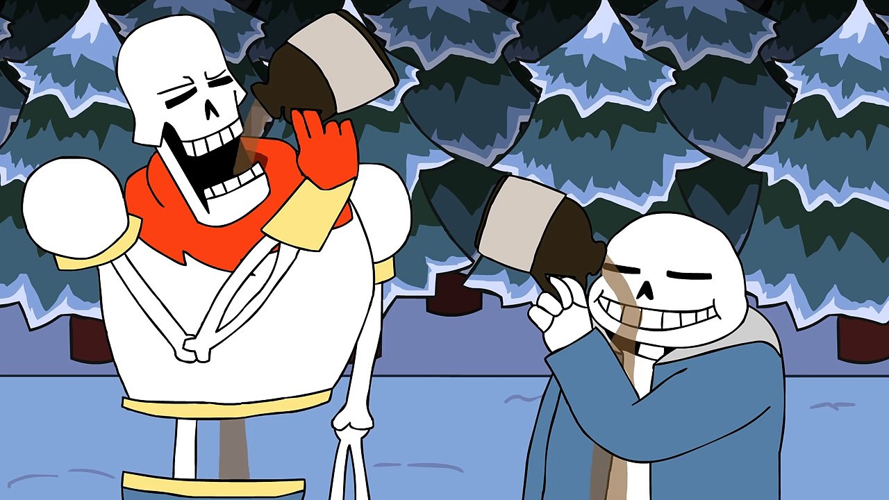 Sans and Papyrus Snowdin Nights (Undertale Animation) – Видео Dailymotion