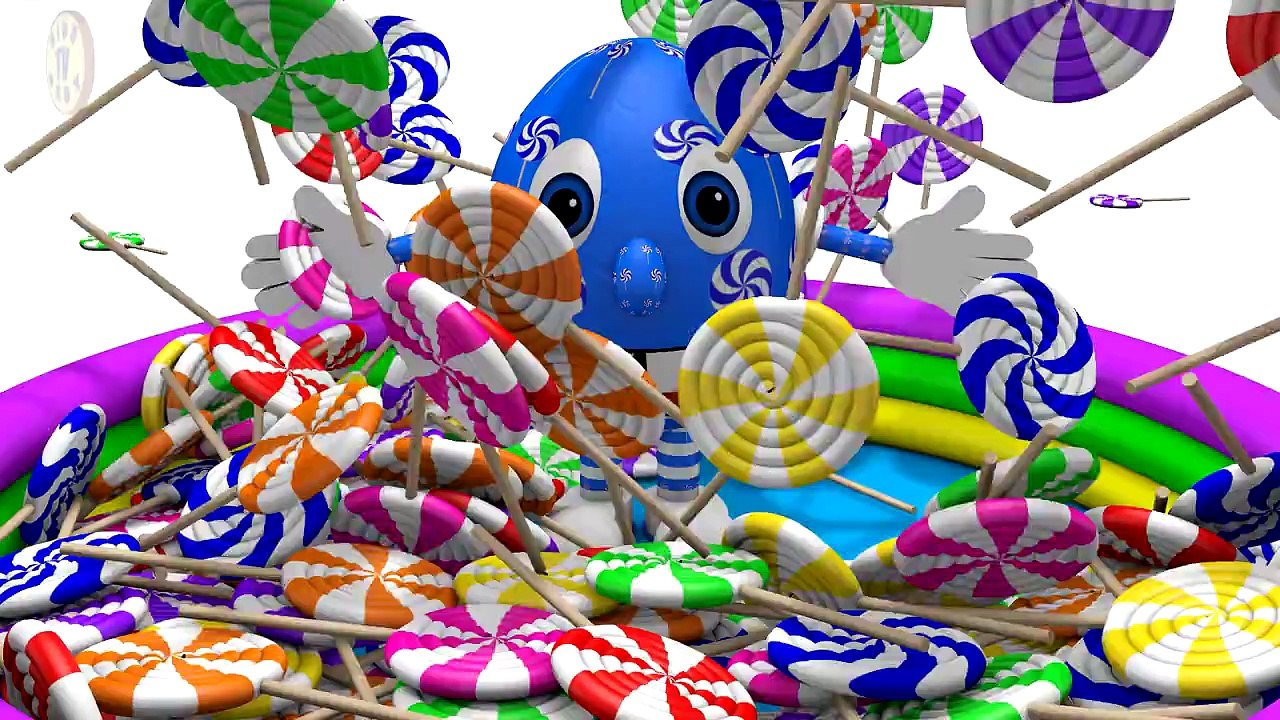 The Colorful Ball Show - Learning Colors For Kids [Mr Eggie Show ...