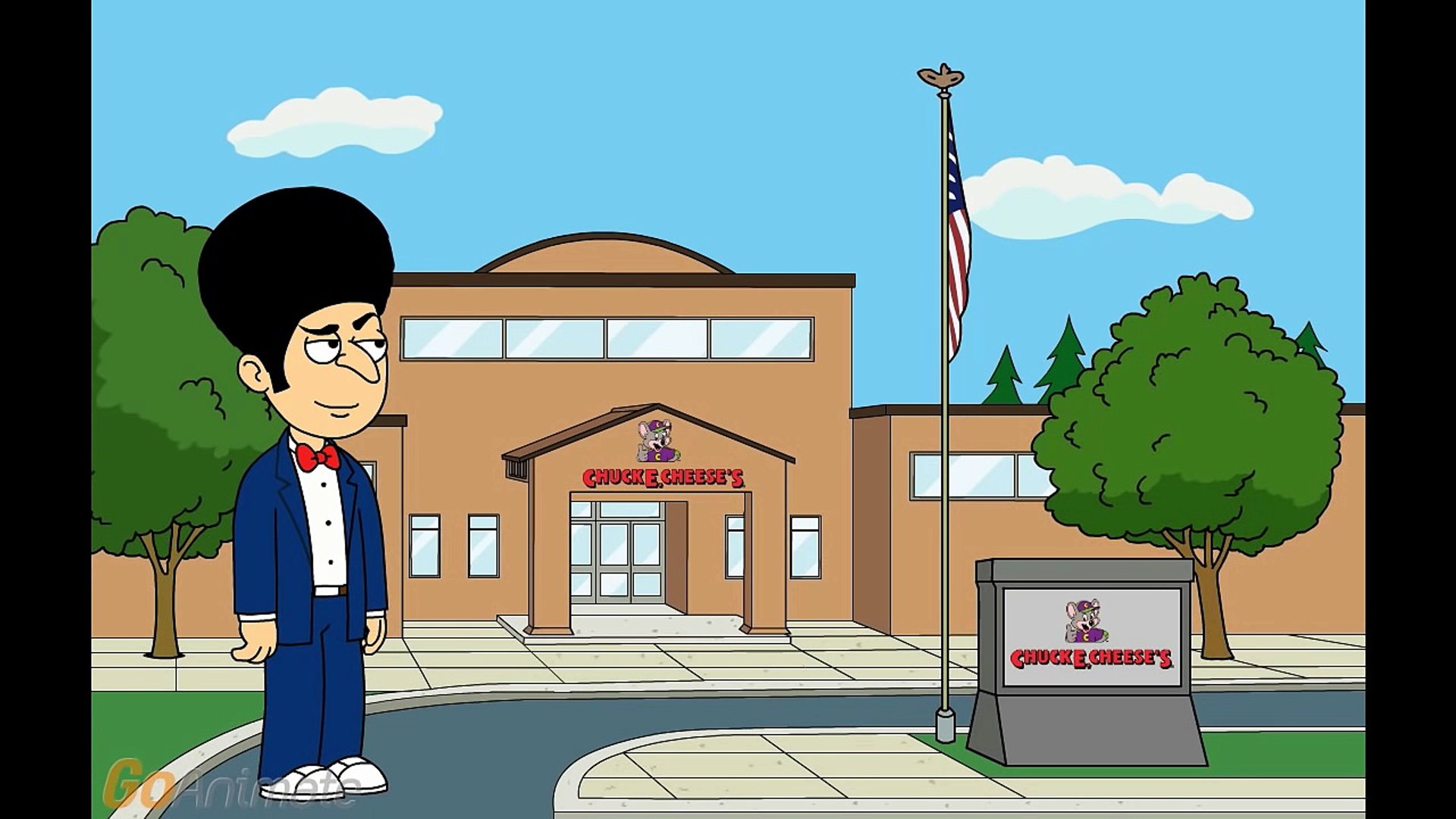 Ground Chuck E Cheese Goanimate Hashim's Caillou Gets Grounded Videos