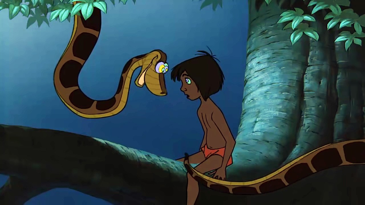 The Jungle Book - Kaa tries to eat Mowgli HD – Видео Dailymotion
