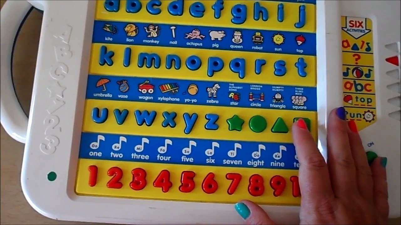TALKING ENGLISH VTECH LITTLE SMART ALPHABET DESK LEARN PHONICS NUMBERS ...
