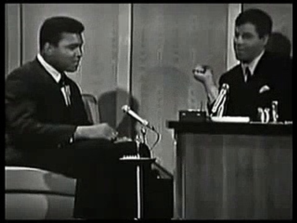 Cassius Clay on The Jerry Lewis Show. I Legendary Boxing Matches ...