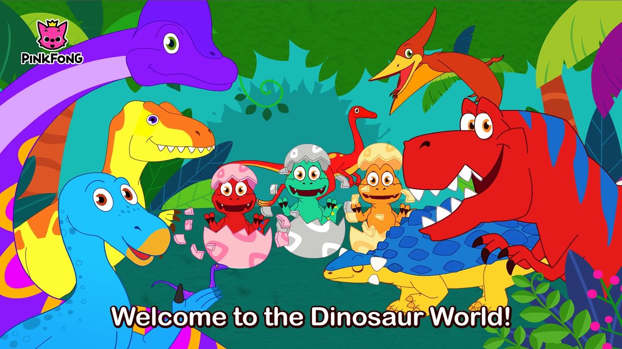 Tyrannosaurus Rex Dinosaur & Animal Songs + Compilation PINKFONG Songs for Children - video ...