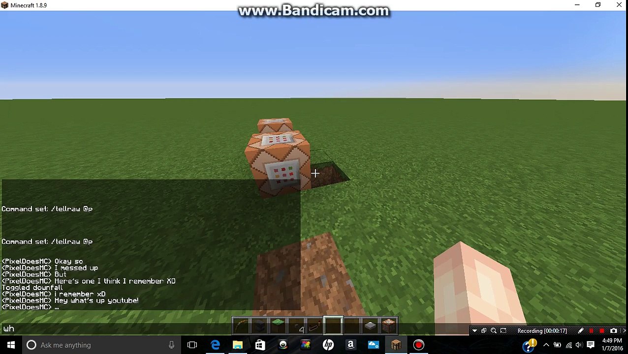 Minecraft - How to Clear Chat Using Command Blocks! - video Dailymotion