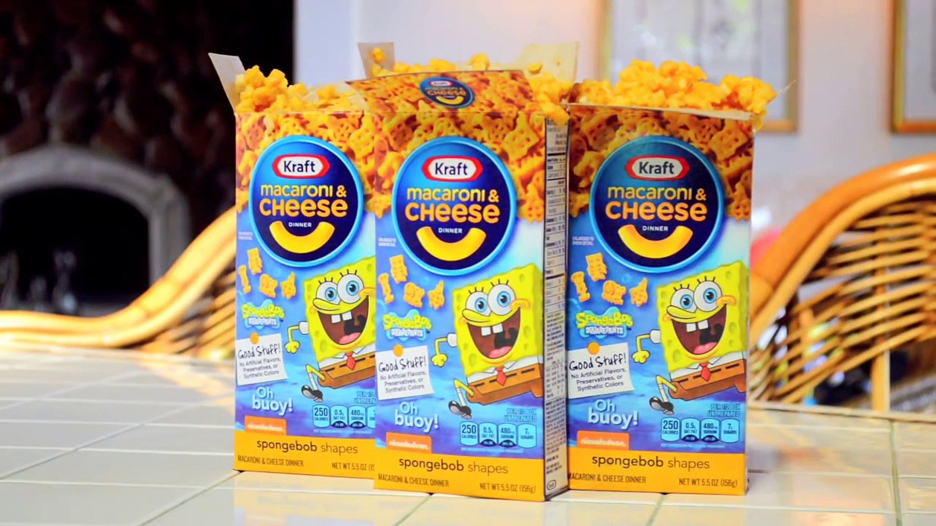 Kraft Macaroni And Cheese Spongebob