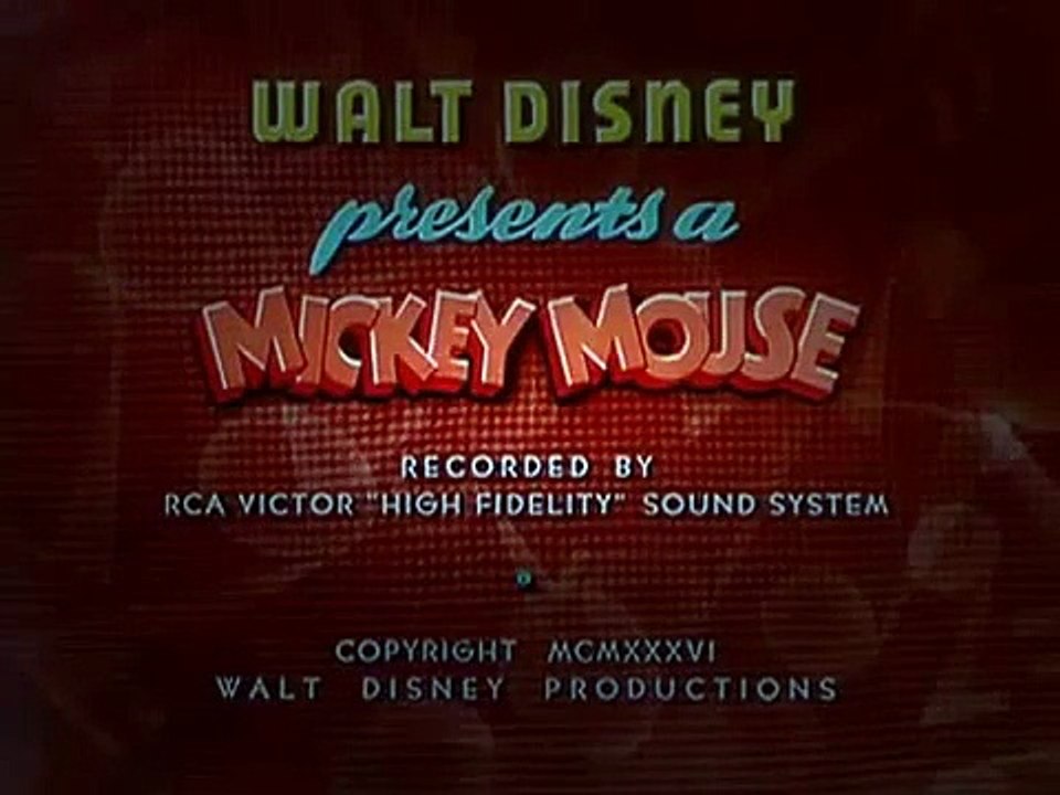 Mickey Mouse Cartoon - The Moving Day (1936) (Co-starring Donald and ...