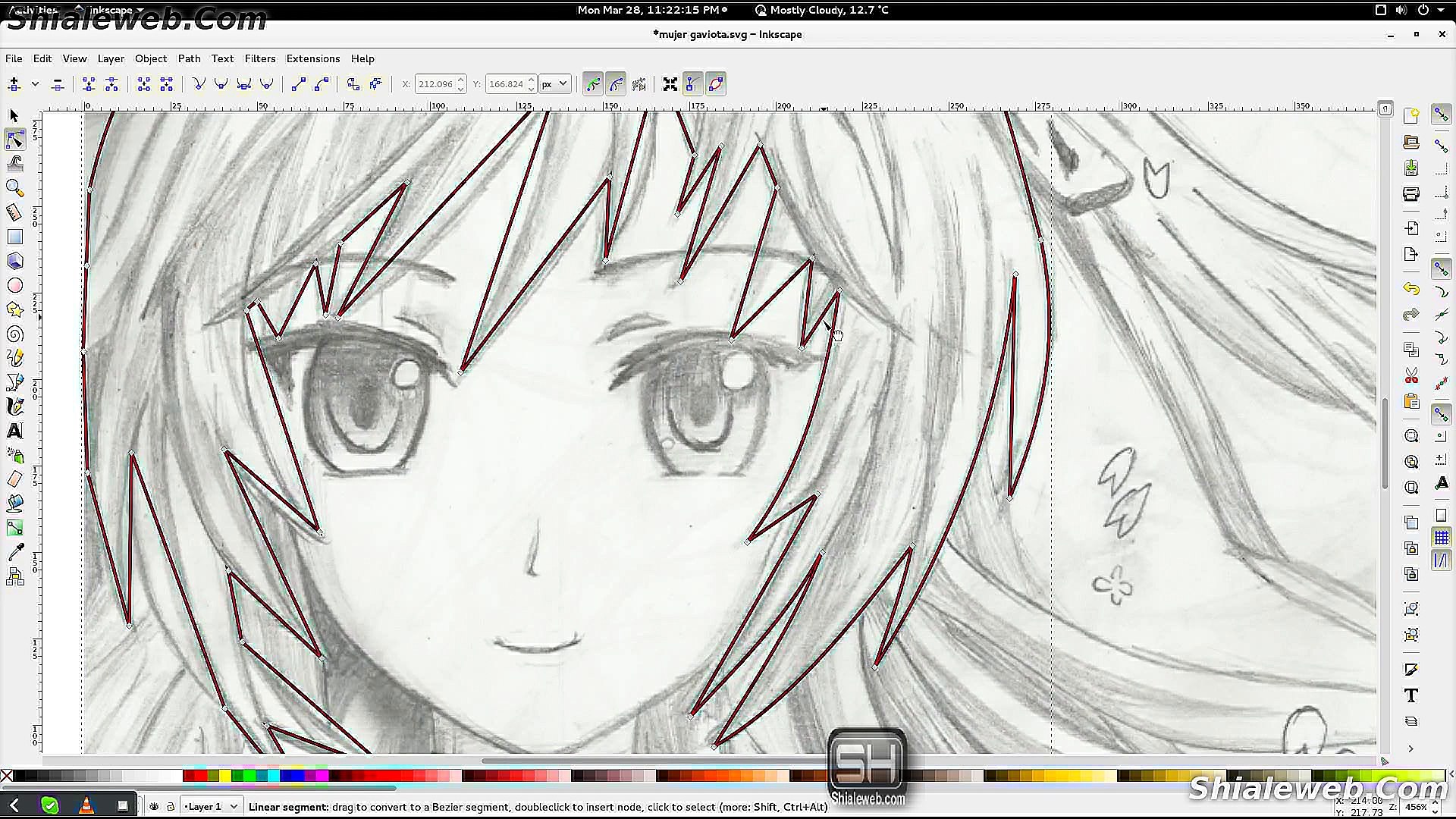 Inkscape Anime