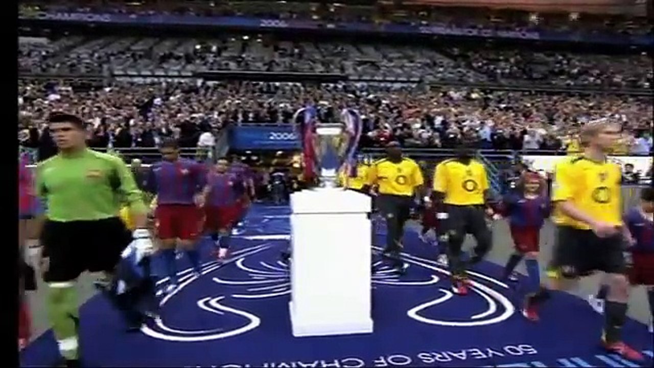 Champions Final 2006 I FC Barcelona vs Arsenal (2-1) Highlights - video ...