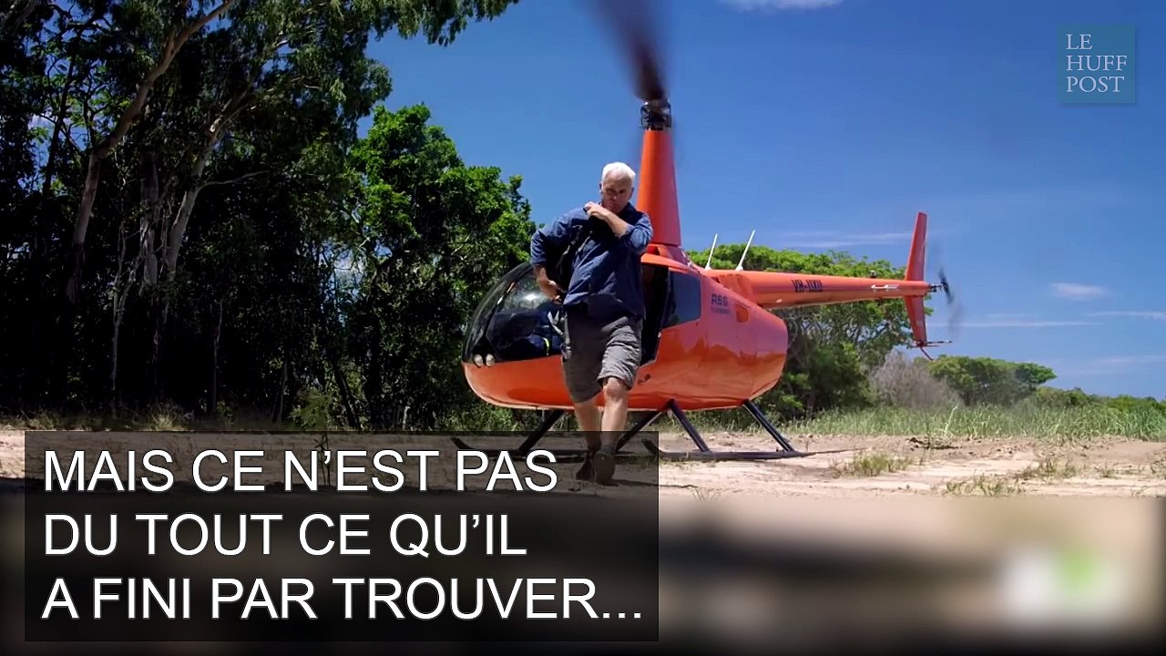 Une équipe de télévision sauve un homme perdu sur une île déserte ...