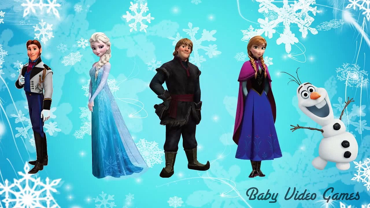 Frozen Elsa and Anna Finger Family Nursery Rhymes - video Dailymotion